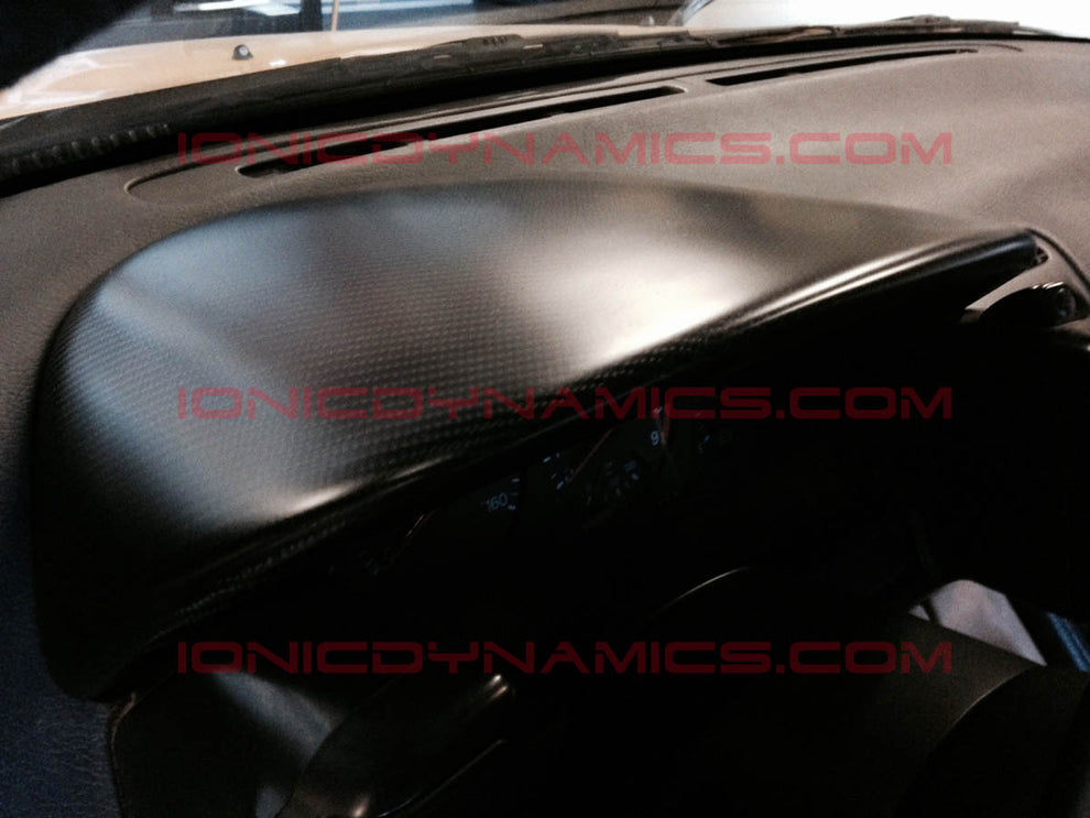 300zx Dash gauge cover in Carbon Fiber – Ionic Dynamics