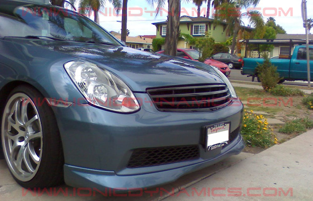 2005-2006 G35 Sedan emblemless grill. – Ionic Dynamics
